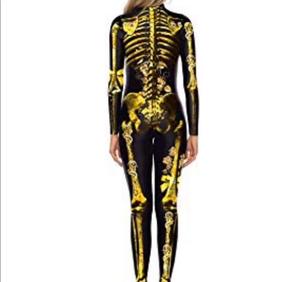 Other | Nwot Halloween Skeleton Cosplay Costume | Poshmark